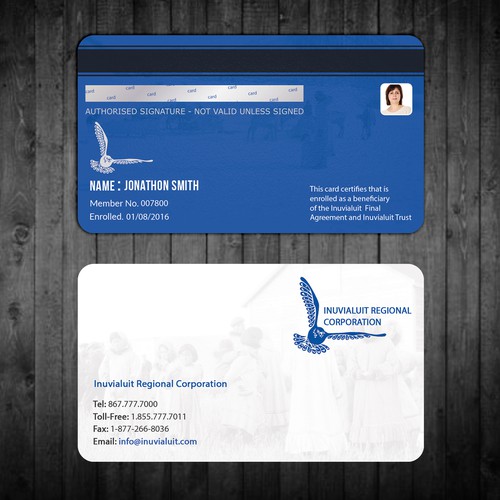 Designing Beneficiary Membership Cards | Business card contest