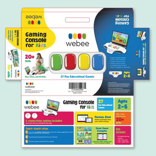 Designs | Gaming Console Packaging for young children | Product ...