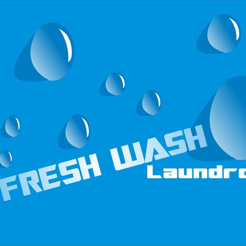 create modern innovative laundromat logo for Fresh Wash Laundromat ...