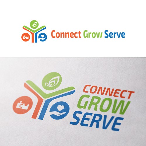 Connect Grow Serve logo | Other design contest
