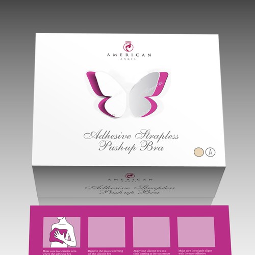 Box design for a Women's Strapless Bra | Product packaging contest