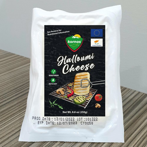 Designs | Label design for Halloumi cheese targeting US consumers ...