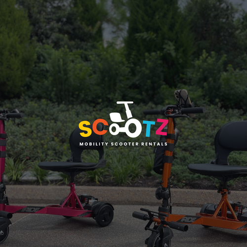 Designs | Modern and bold logo for cool mobility scooter rental company ...