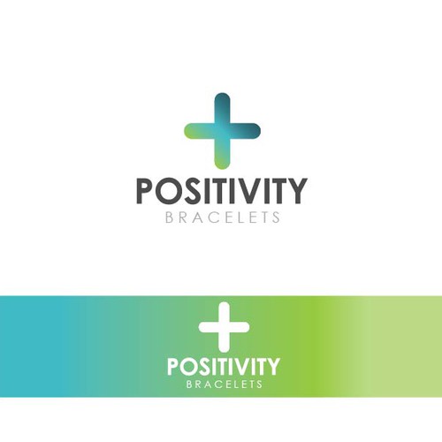 Create a logo for Positivity Bracelets that promotes global positivity ...
