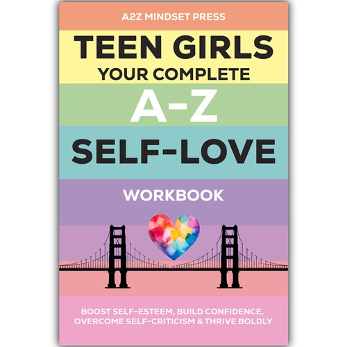Designs | Cool and modern book cover for Teen Girls workbook on Self ...