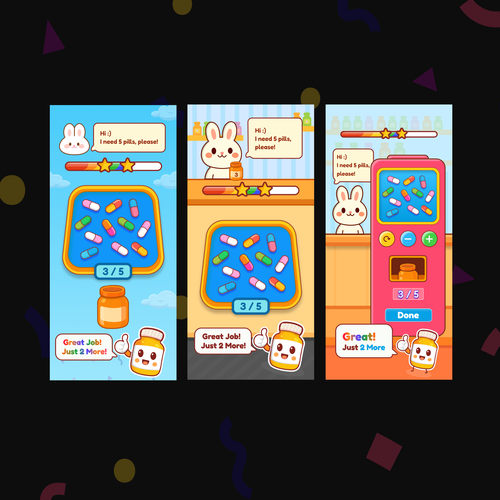 Designs | Fun pharmacy simulator game for kids | App design contest