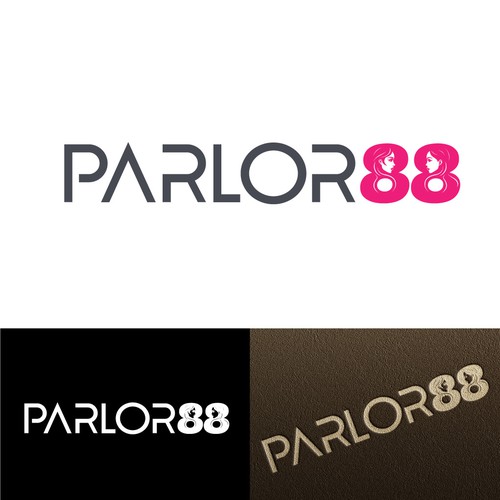 Design a clean/modern logo for salon, parlor 88 | Logo design contest ...