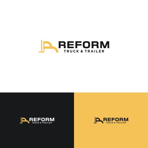 Designs | Reform Truck & Trailer | Logo & brand identity pack contest