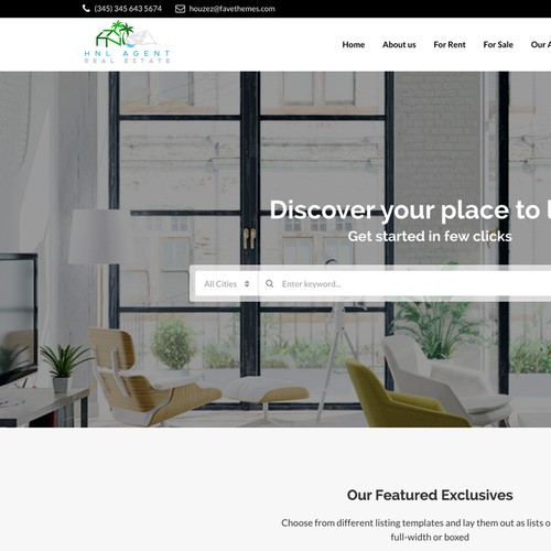 Island theme real estate logo | Logo design contest