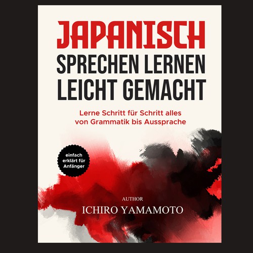 Designs | Book Cover: Learning to speak Japanese | Book cover contest