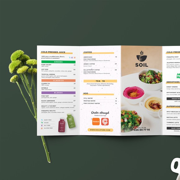 The 10 best freelance menu designers for hire in 2020 - 99designs