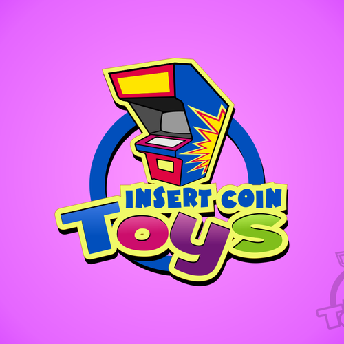 Create a retro arcade logo for Insert Coin Toys | Logo design contest