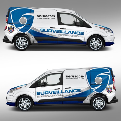 Tech/Camera Security Company Car Design - Surveillance International w ...