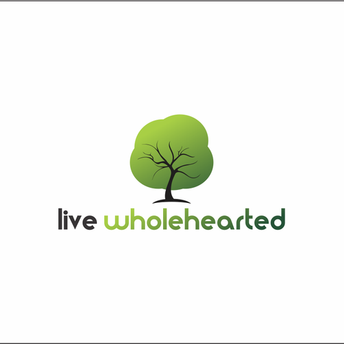 logo for live wholehearted | Logo design contest