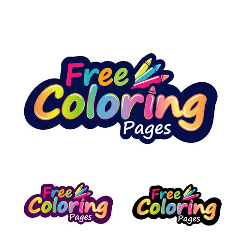 Designs | Help us create a logo for our coloring website! | Logo design ...