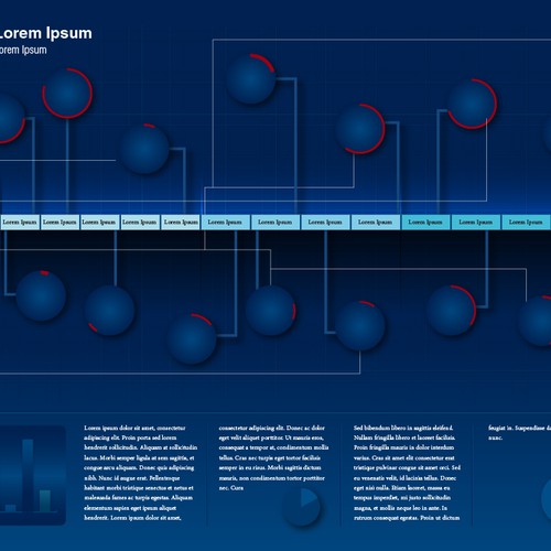 IT Application Roadmap Template | Infographic contest