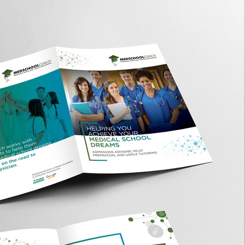Create an awesome winning brochure for a medical education company ...