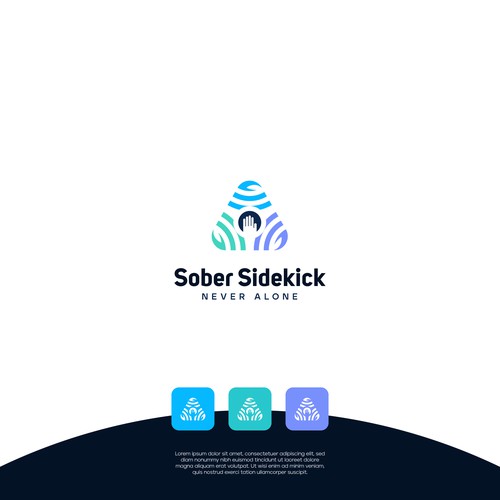 Designs | Design powerful Icon for the Sober Sidekick app | Logo design ...