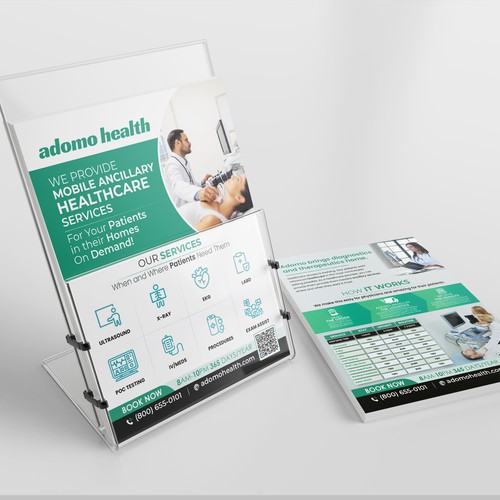 Designs | Design a beautiful one-pager for a health tech startup ...