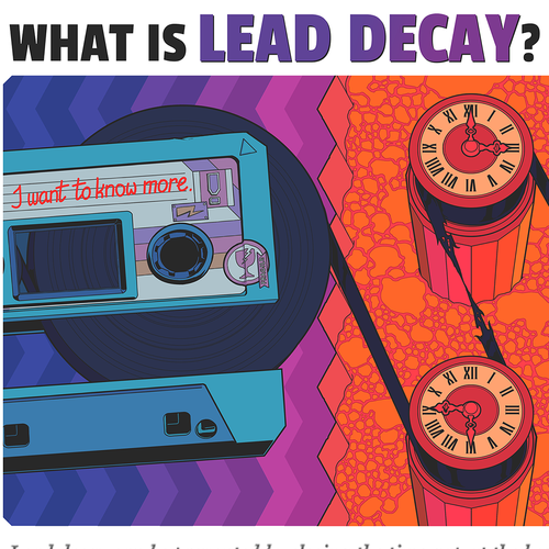 Unmask a hidden enemy called "lead decay" | Illustration or graphics ...
