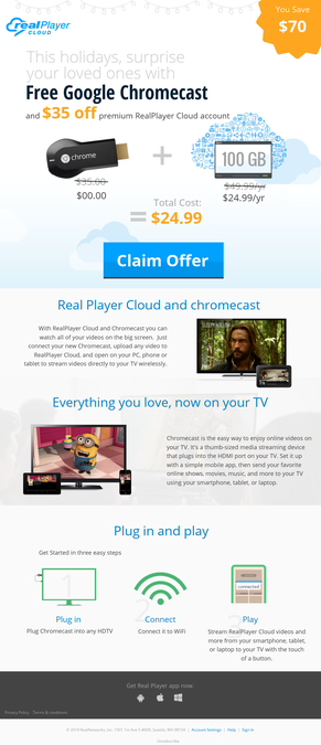 Promotional email template with an Awesome Offer! | Email contest