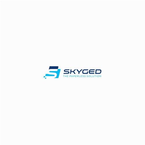 SKYGED looks for the best logo for his paperless solution #geek | Logo ...