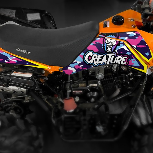Designs | ATV Labels | Car, truck or van wrap contest