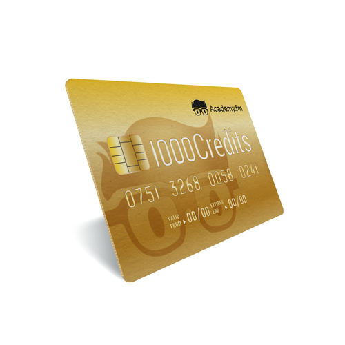 Create a Beautiful Golden "Credit" Card! | Product packaging contest