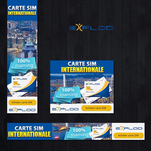 Banner design for Travel SIM card, one to one task will follow for the ...