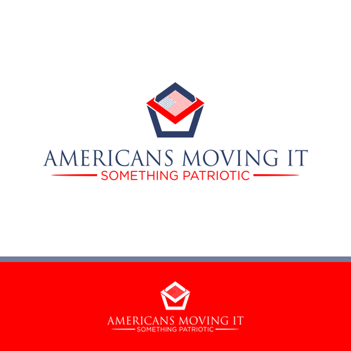 Creat and Patriotic Logo for helping Veterans move IT across America ...
