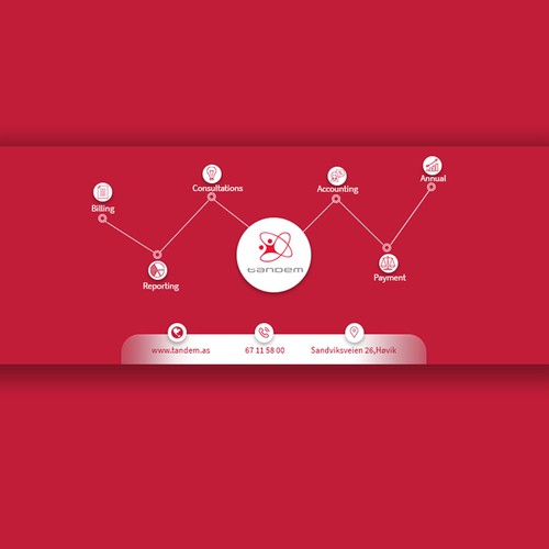 Facebook cover for accounting and HR company | Facebook cover contest