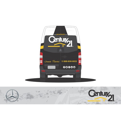 Real Estate Graphics for a Mercedes Sprinter Wrap | Car, truck or van ...