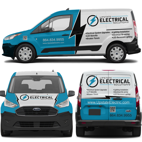 Designs | Upstate Electrical Wrap | Car, truck or van wrap contest