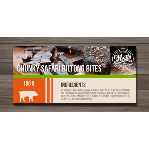 Bites and Boerewors Packaging | Product label contest
