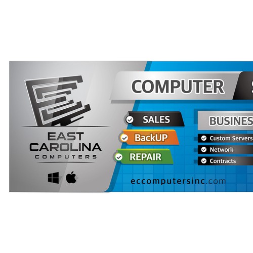 Billboard Design for a Small Computer Company!!!! | Signage contest