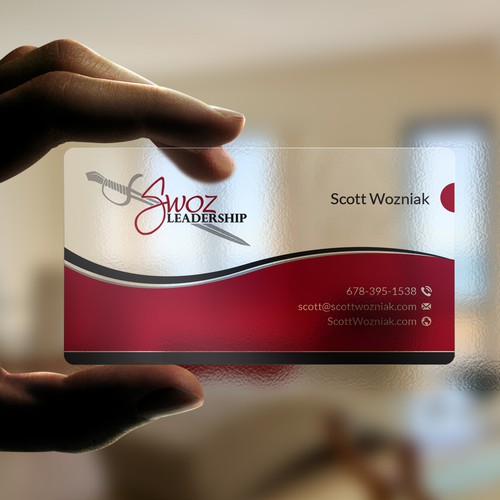 Distinctive business card for leadership network | Business card contest
