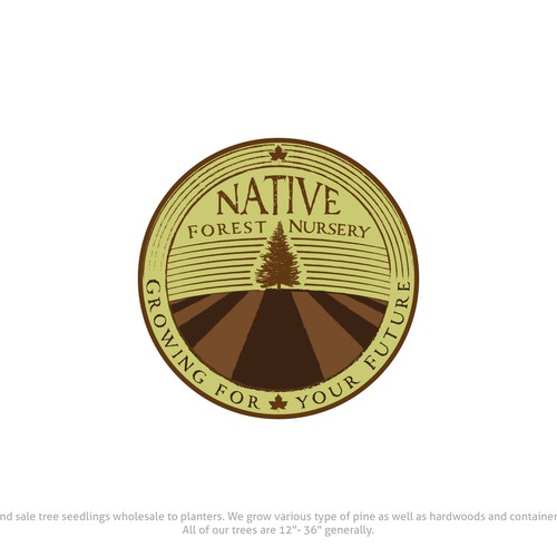 Create a forestry logo for Native Forest Nursery | Logo design contest