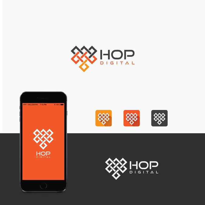 Hop Digital Logo Competition | Logo design contest