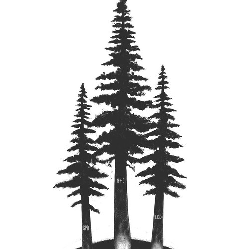 Redwood Tree Tattoo Ribs