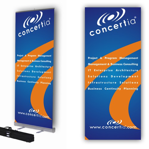 Trade Show Vertical Banner Design | Banner ad contest