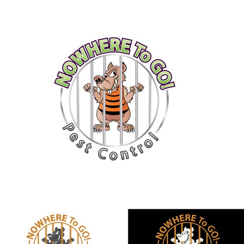 Create a unique logo for Nowhere To Go Pest Control | Logo design contest