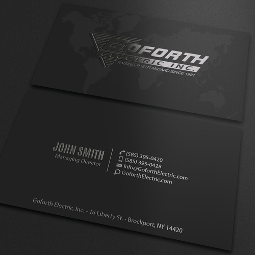 GE Business Card | Business card contest