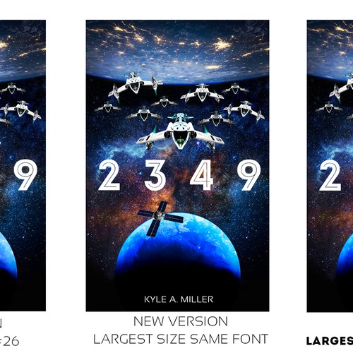 Designs | Create space themed cover for futuristic thriller! | Book ...