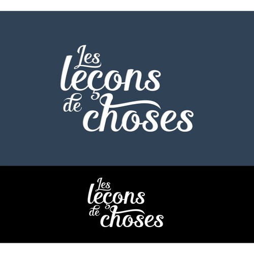 Logo Les leçons de choses | Logo design contest