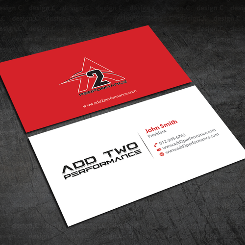 Professional Athlete Performance business card | Business card contest