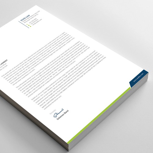 Law Firm Stationary | Stationery contest