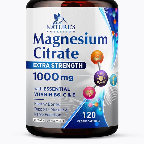 Designs | Premium Magnesium Citrate Design needed for Nature's ...