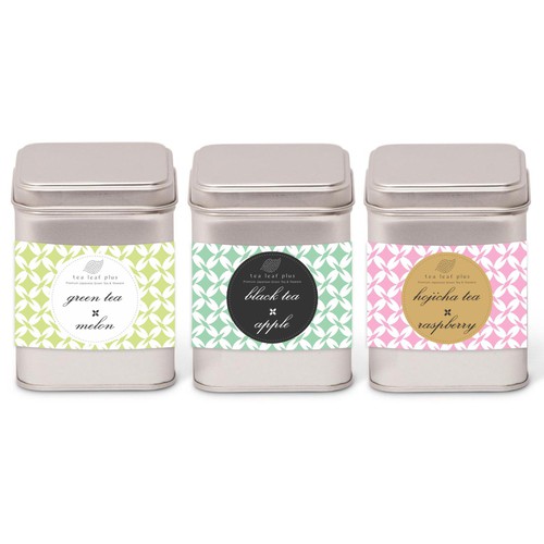 Designs | Create a label for Flavored Japanese Tea Tin | Product label ...