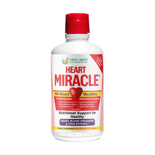Designs | New look for Heart Miracle | Product label contest