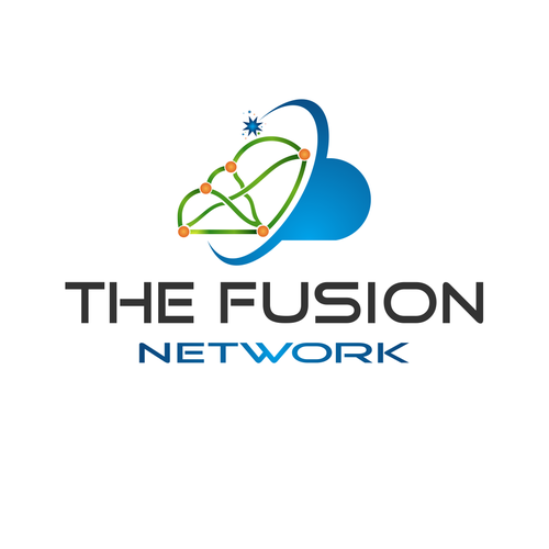 The Fusion Network - Exciting Logo for Fiber Optic ISP- Internet ...